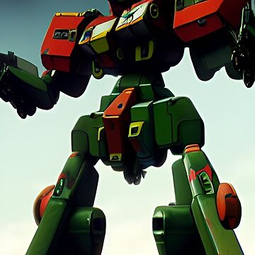 "Gundam bot" Postcard for Sale by G12Design | Redbubble