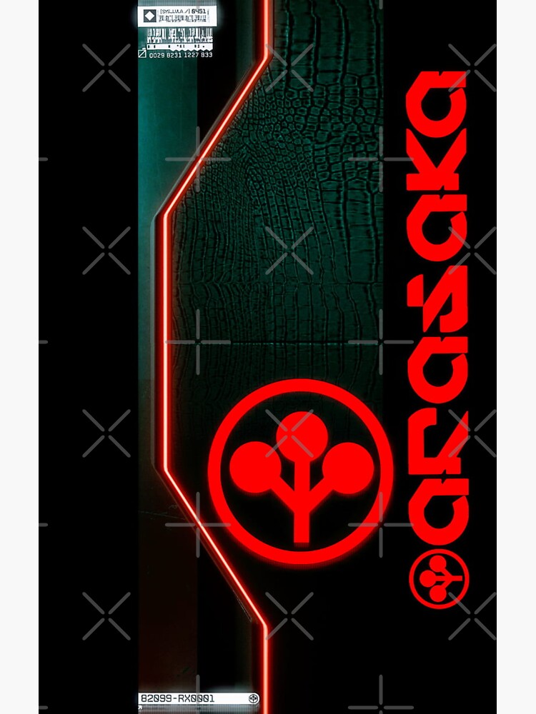 "Arasaka - Premium Leader Design" Sticker for Sale by ComCaPro | Redbubble