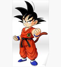 Kid Goku Posters | Redbubble