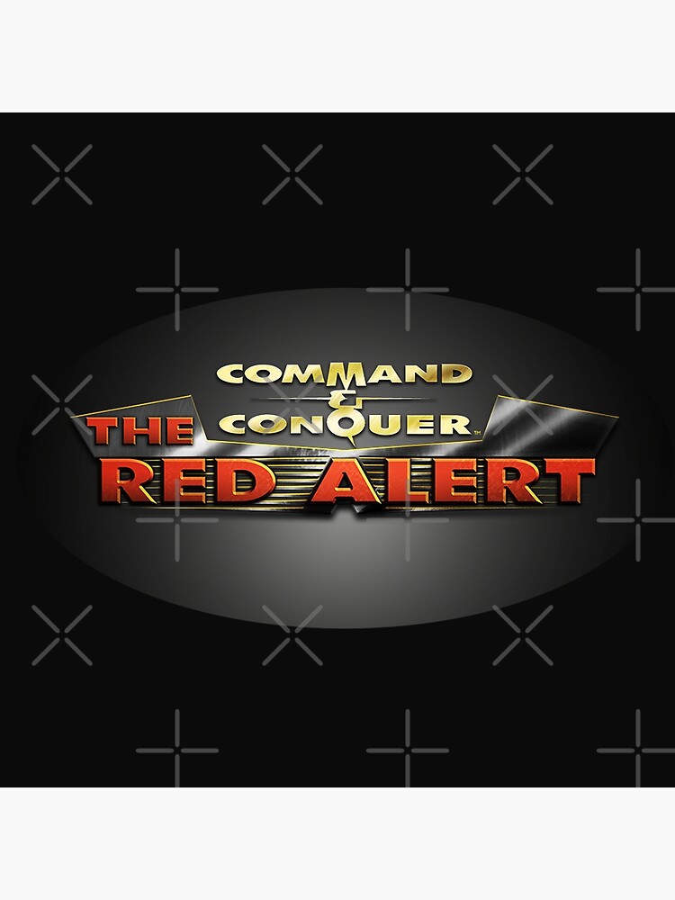 "Command and Conquer Red Alert - Oval Logo" Poster by MammothTank ...