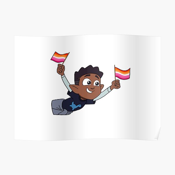 "TOH Gus Lesbian Pride" Poster for Sale by Zlmnt | Redbubble