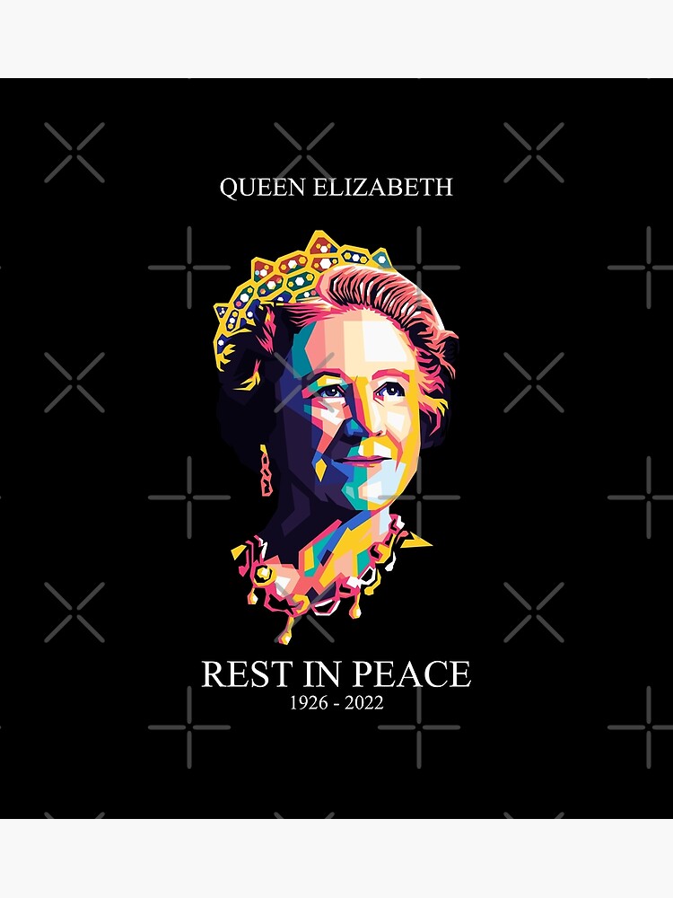 "Queen Elizabeth Wpap Pop Art" Poster for Sale by Malang023 | Redbubble