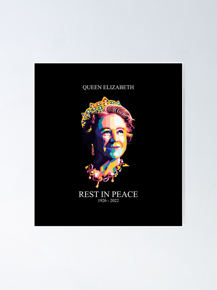 "Queen Elizabeth Wpap Pop Art" Poster for Sale by Malang023 | Redbubble