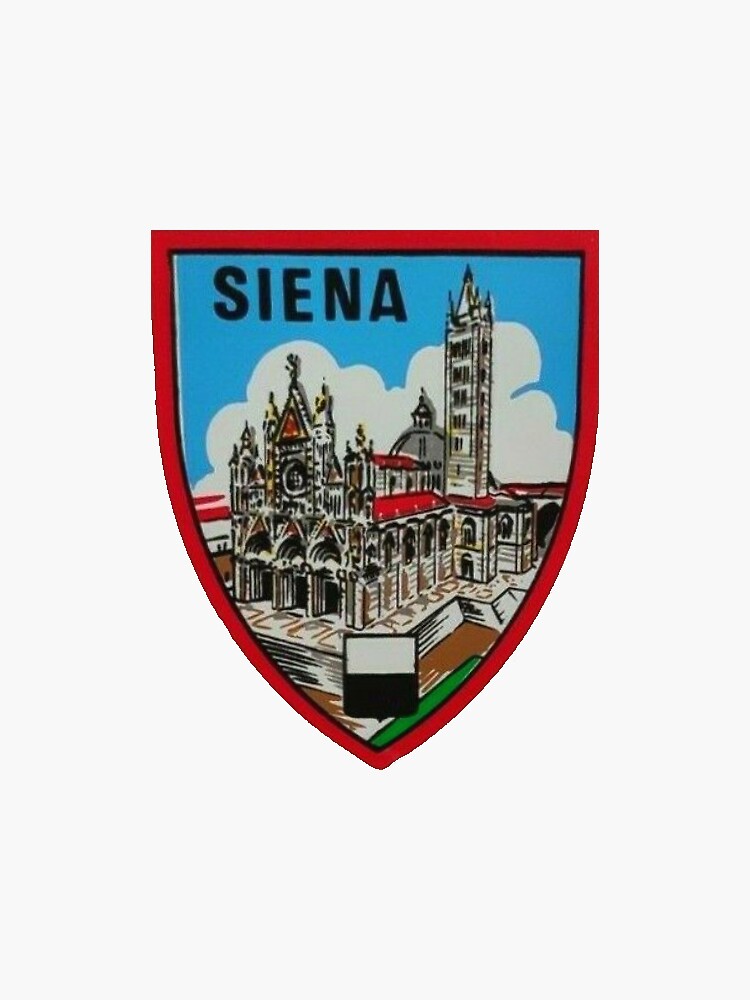 "Siena Italia Italy Toscana souvenir Duomo " Sticker for Sale by ...