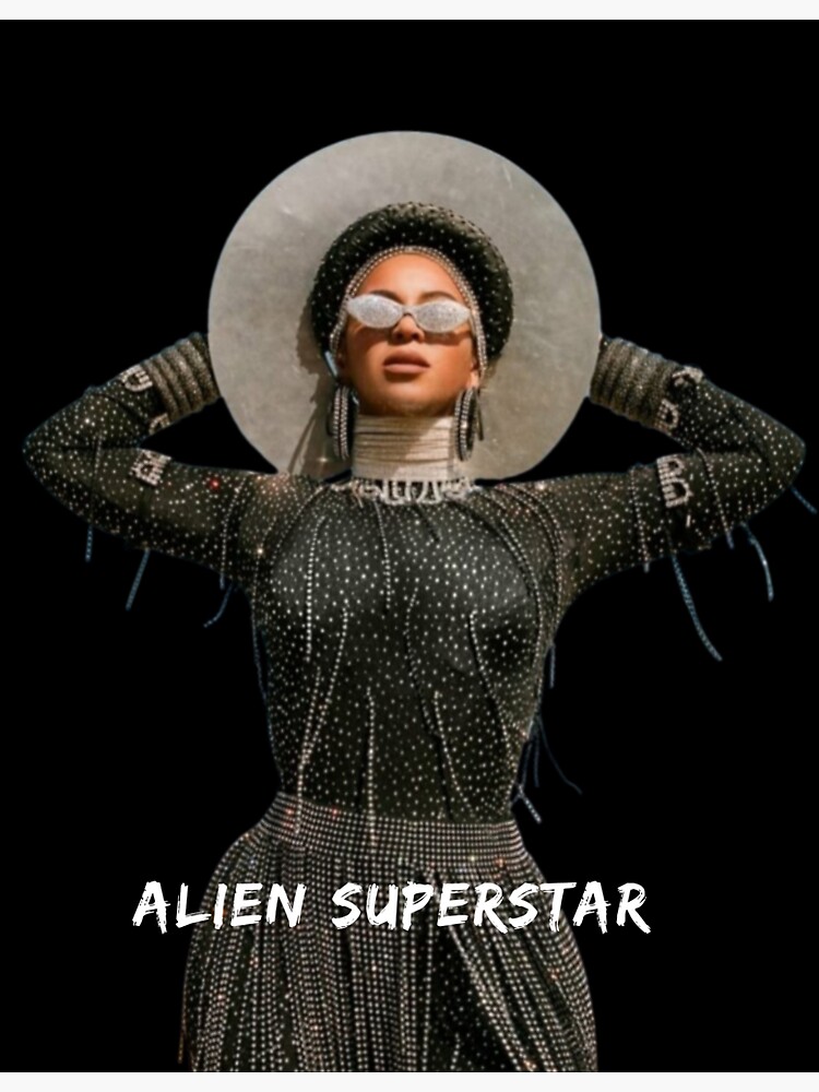 "Beyoncé - ALIEN SUPERSTAR" Sticker for Sale by Geeklogic | Redbubble