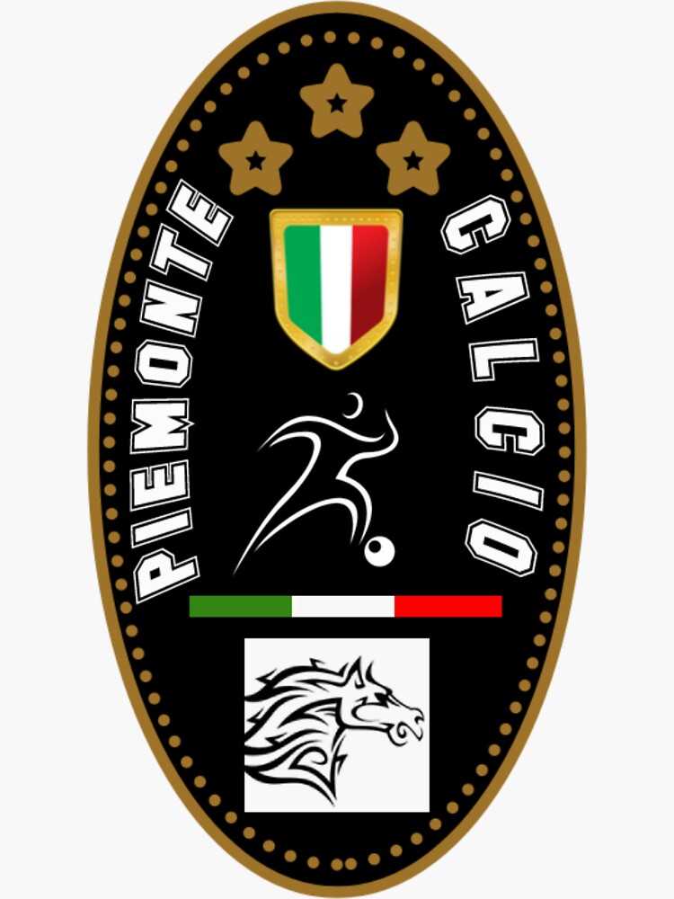"Piemonte Calcio Logo Merchandise Essential T-Shirt" Sticker for Sale ...