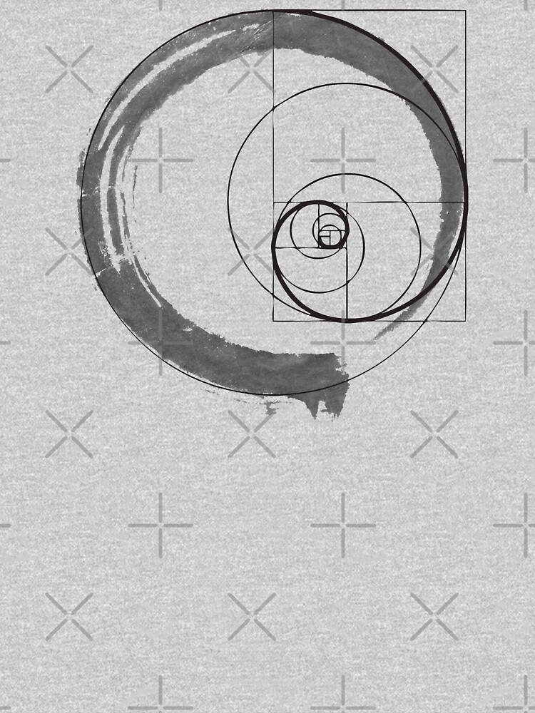 "Fibonacci Design, Fibonacci Circles, Fibonacci Numbers" T-shirt for ...