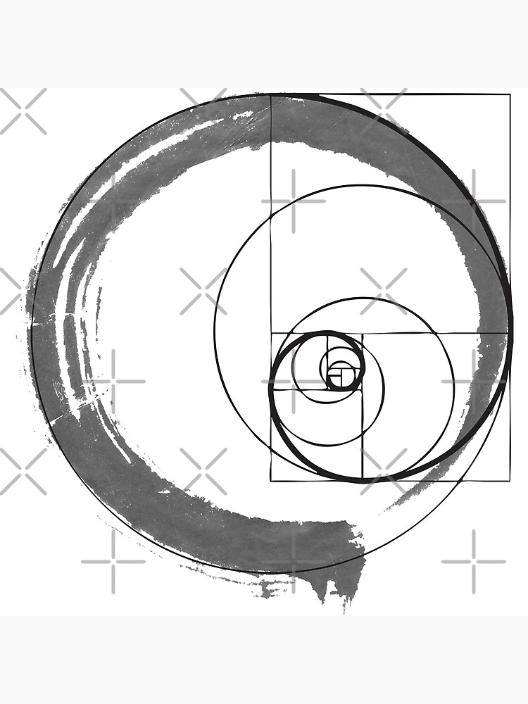"Fibonacci Design, Fibonacci Circles, Fibonacci Numbers" Canvas Print ...