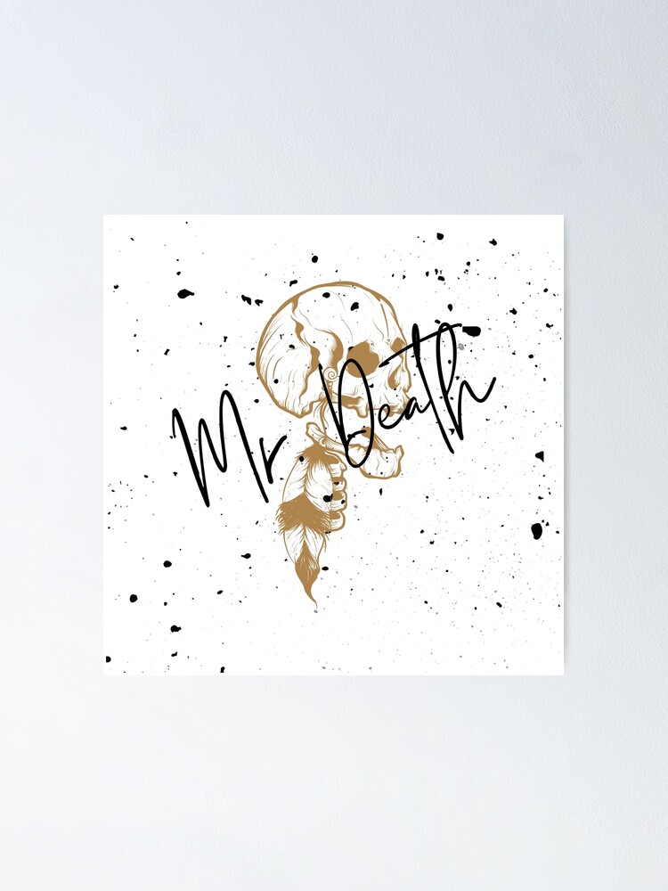 "Mr. Death Transformation & Rebirth Tarot Symbol" Poster for Sale by ...