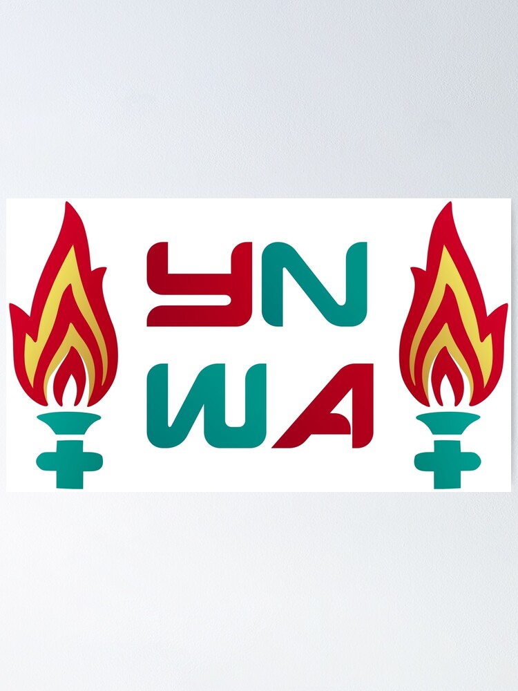 "YNWA Torch" Poster for Sale by sandsgnn | Redbubble