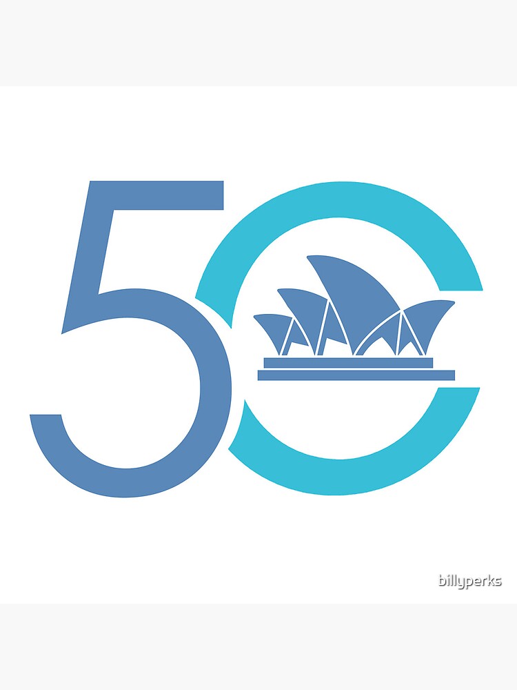 "Sydney Opera House 50th birthday anniversary 2023" Art Print for Sale ...