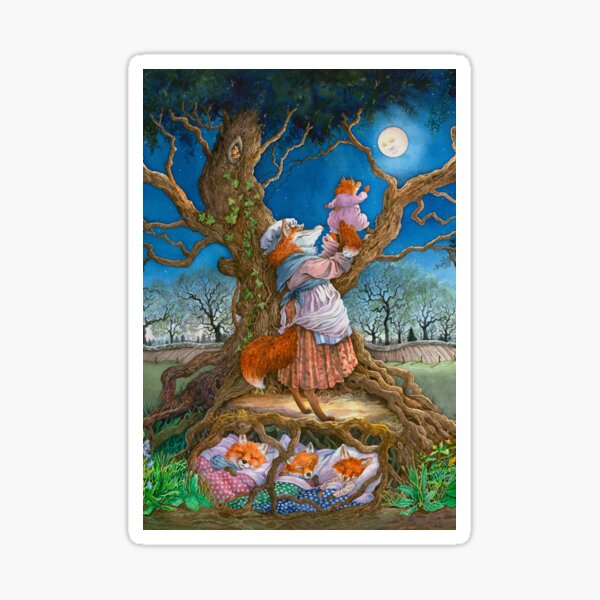 "Promising the Moon" Sticker for Sale by WEdelson | Redbubble