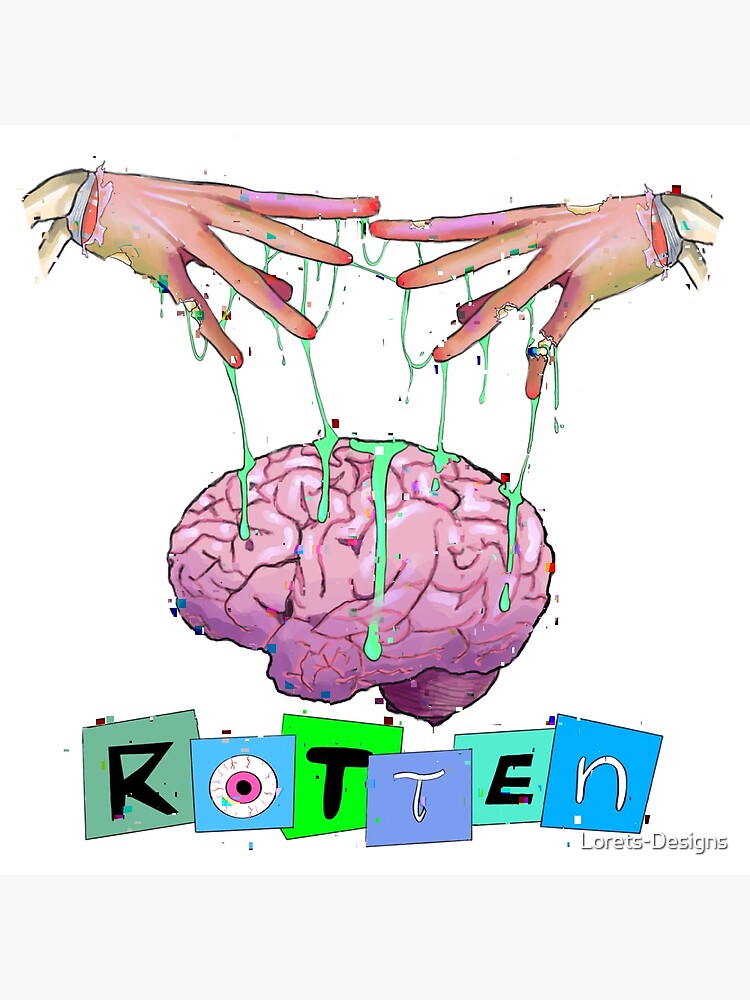 "Brain Rot" Poster for Sale by Lorets-Designs | Redbubble