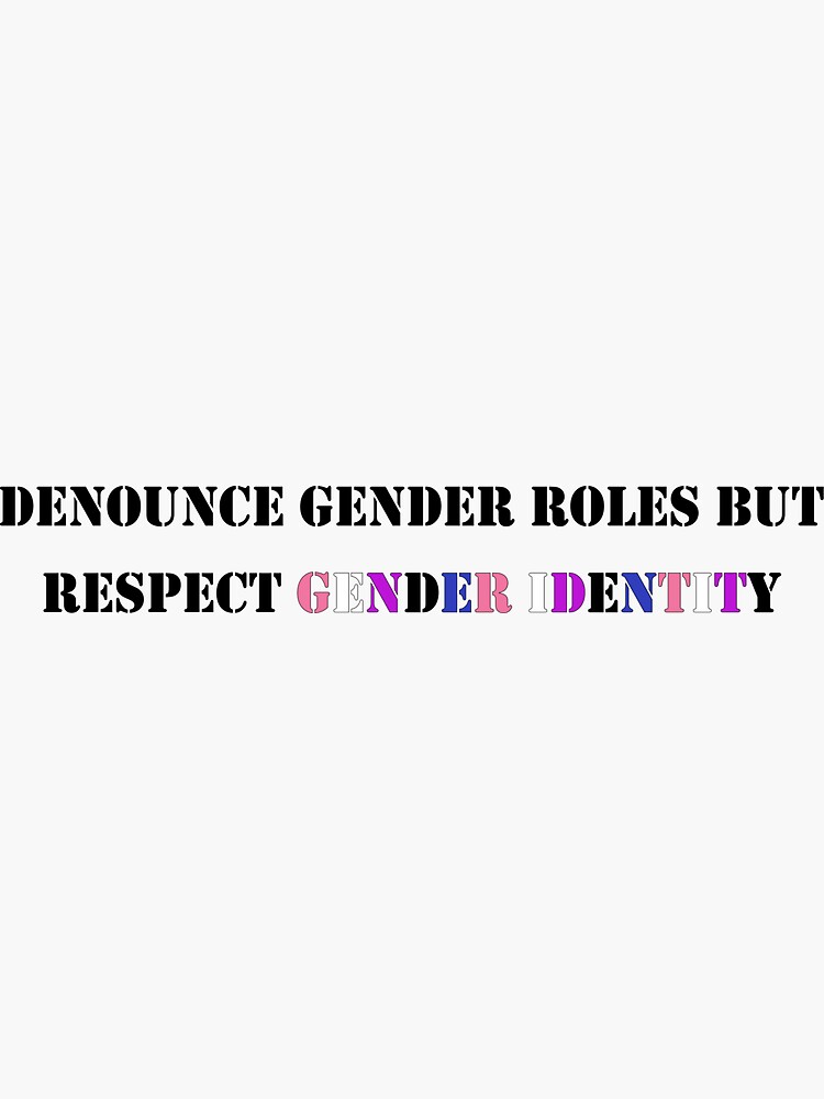 "Genderfluid | Denounce Gender Roles But Respect Gender Identity ...