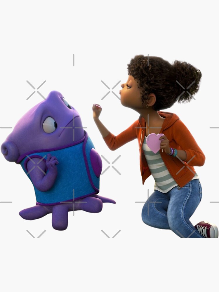 "Oh The Boov, Home Movie, Home Film, Boov Oh, Home (2023)" Sticker for ...