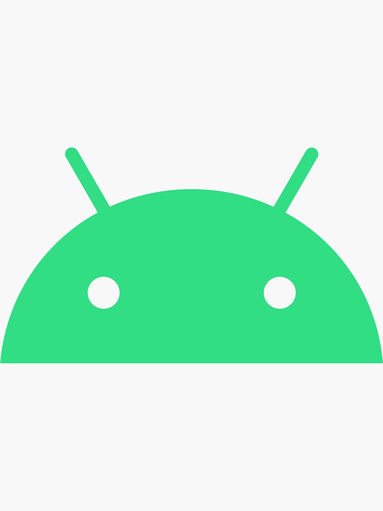 "Android logo" Sticker for Sale by mayasingularity | Redbubble
