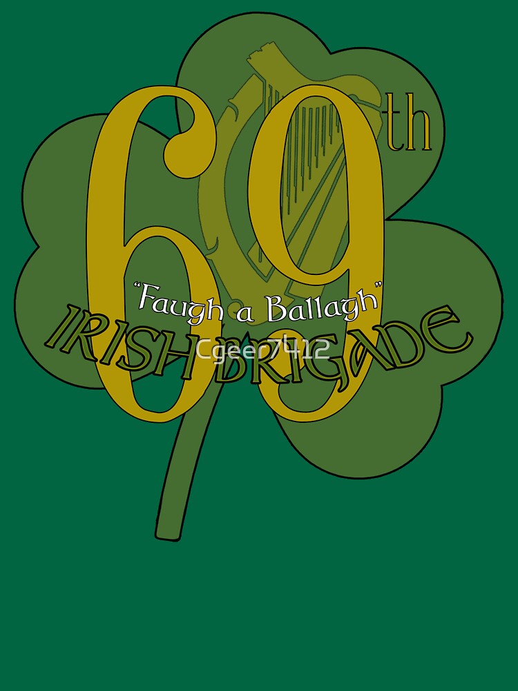 "69th Irish Brigade" T-shirt for Sale by Cgeer7412 | Redbubble | civil ...