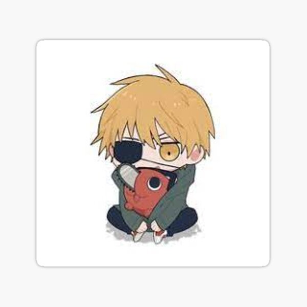 "Chibi Denji" Sticker for Sale by Gomers1 | Redbubble