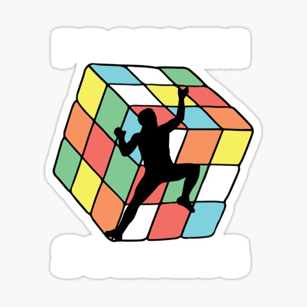 "Problem Solving. Rock Climbing. Bouldering" Sticker for Sale by ...