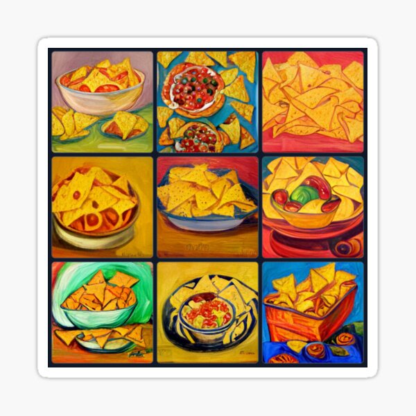 "Nacho Pack" Sticker for Sale by CinderPress | Redbubble