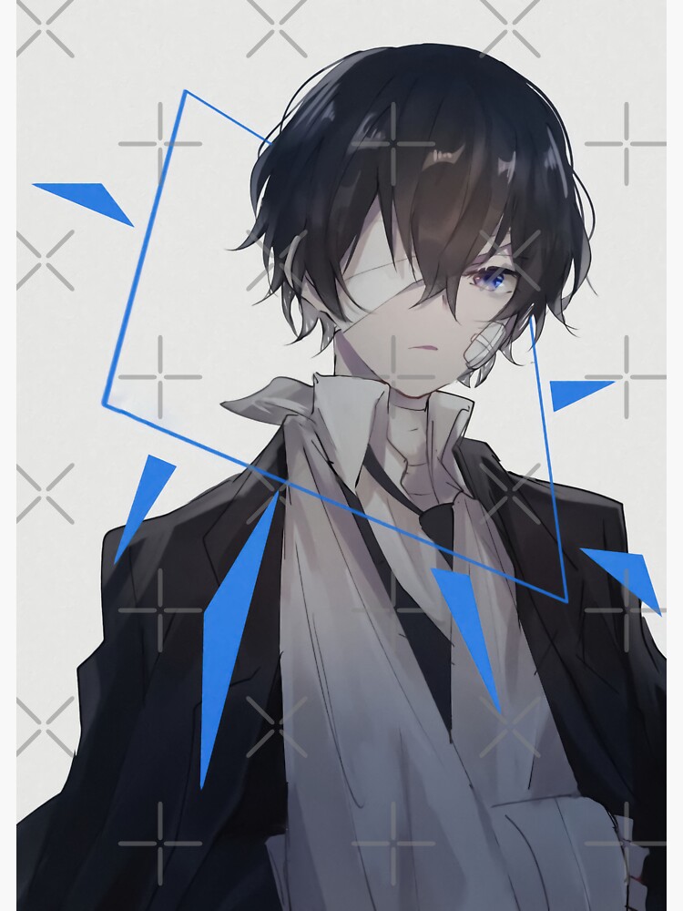"Dazai Osamu Bungo Stray Dogs Epic Fanart" Sticker for Sale by ...