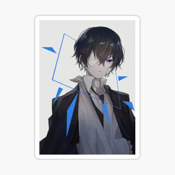 "Dazai Osamu Bungo Stray Dogs Epic Fanart" Sticker for Sale by ...