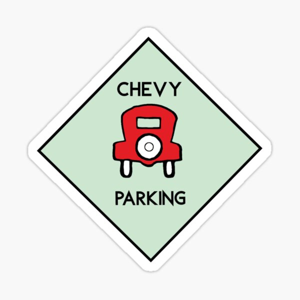 "Chevy Chevrolet" Sticker for Sale by RstyBcktWkshp | Redbubble