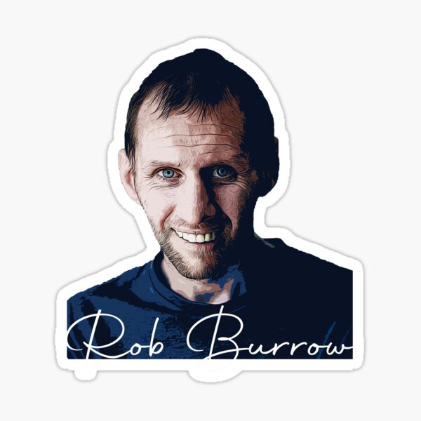 "Rob Burrow" Sticker for Sale by schneiderjeremy | Redbubble
