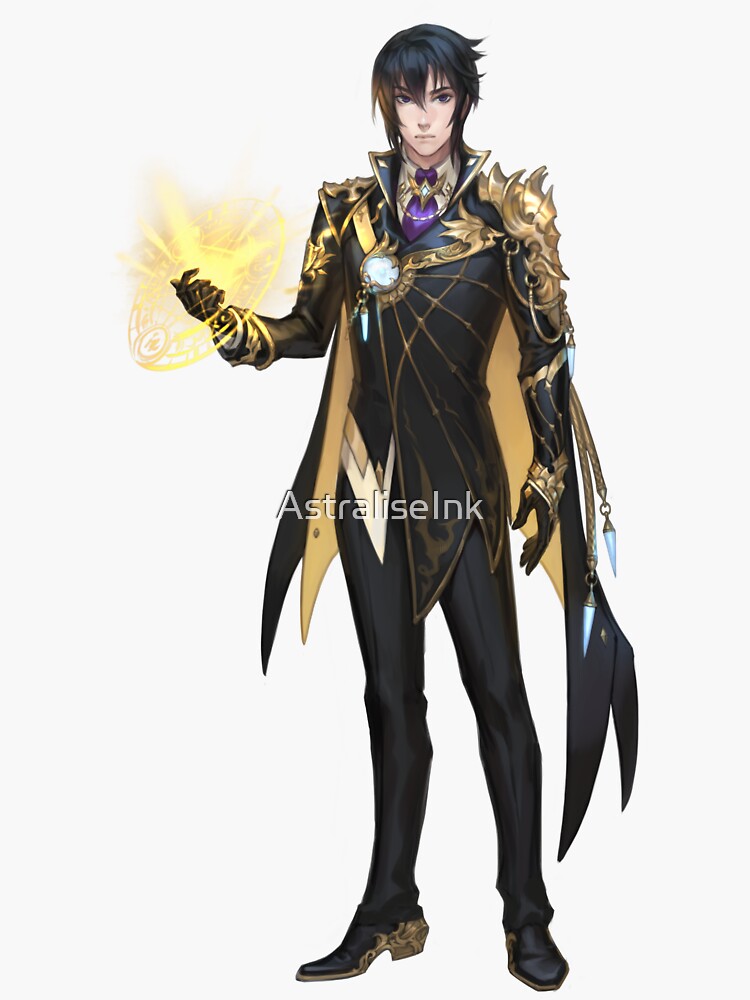 "Prince Alexius" Sticker for Sale by AstraliseInk | Redbubble