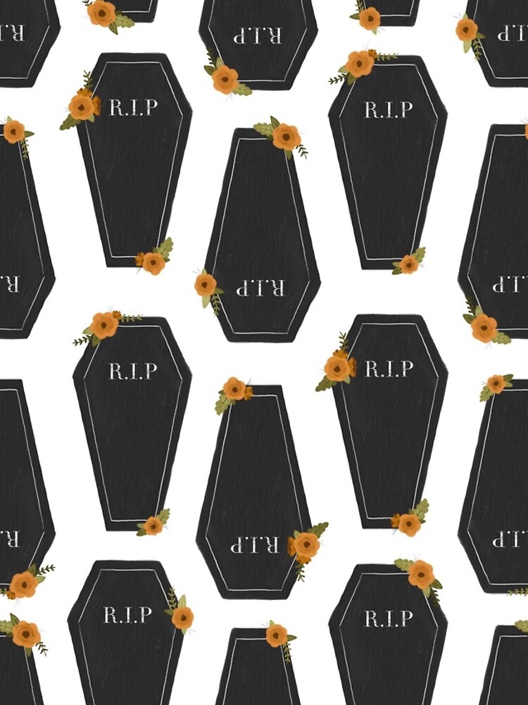 "Floral Coffin" iPhone Case for Sale by KeatonNugent | Redbubble