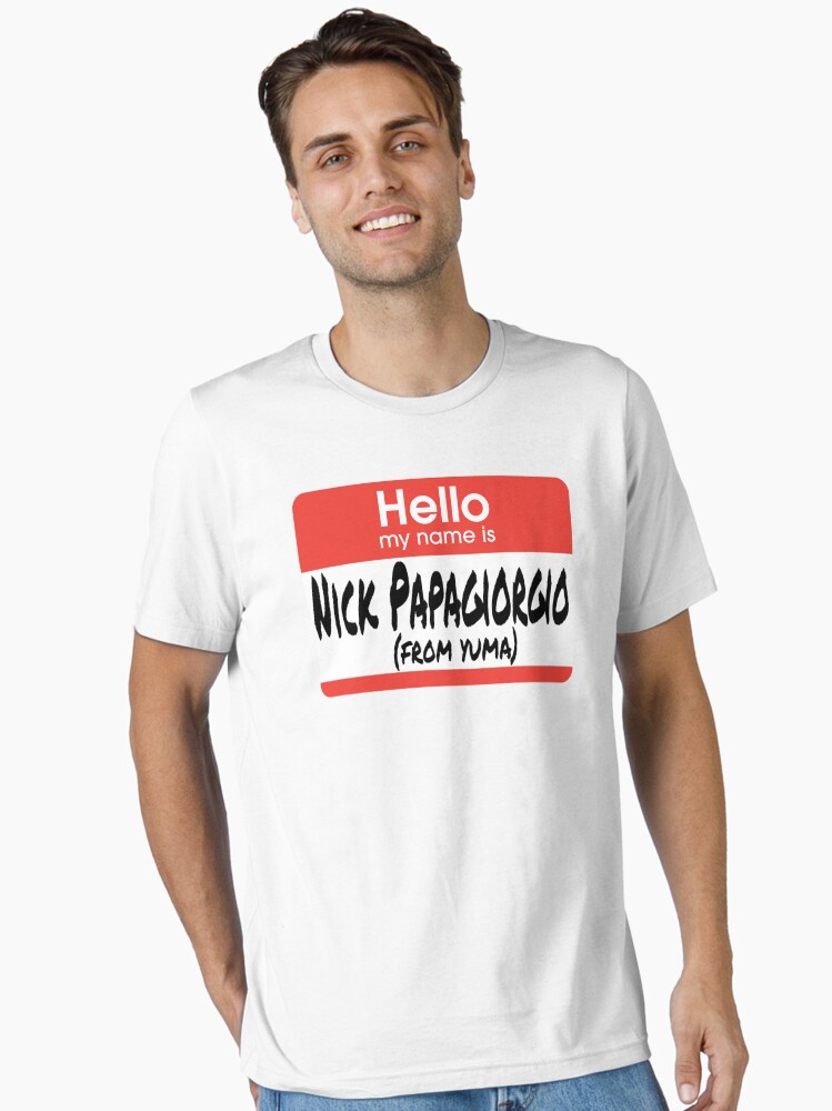 "Nick Papagiorgio From Yuma " Essential T-Shirt for Sale by movie ...