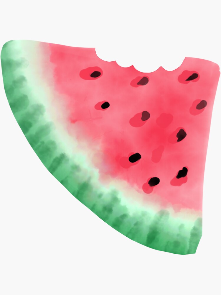 "Watermelon fruit" Sticker for Sale by rolsonDesign | Redbubble