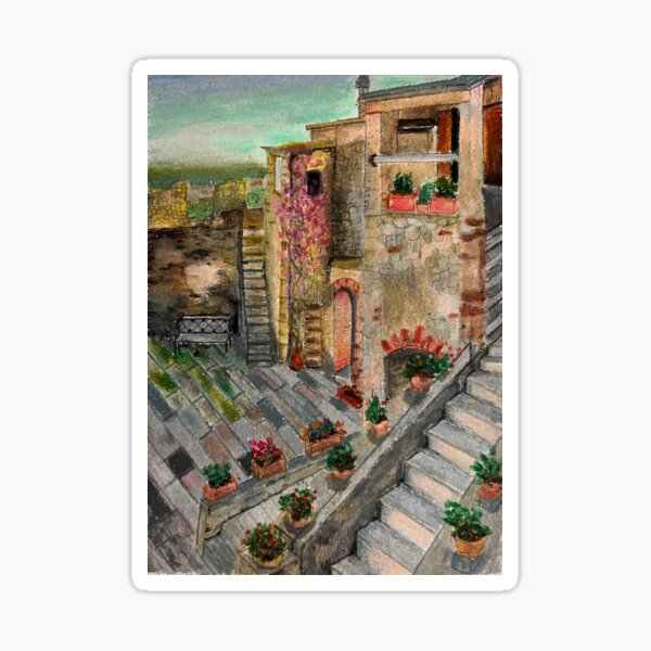 "Brick house " Sticker for Sale by Puifai2489 | Redbubble