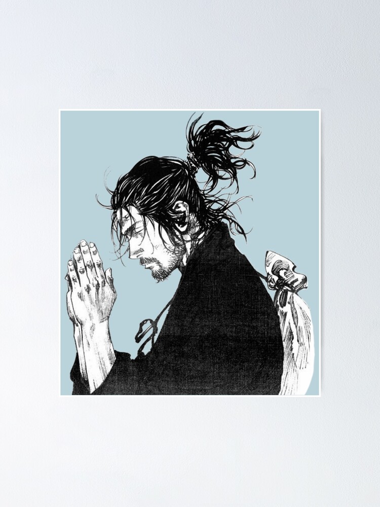 "miyamoto musashi praying" Poster for Sale by UbaldoLynch | Redbubble