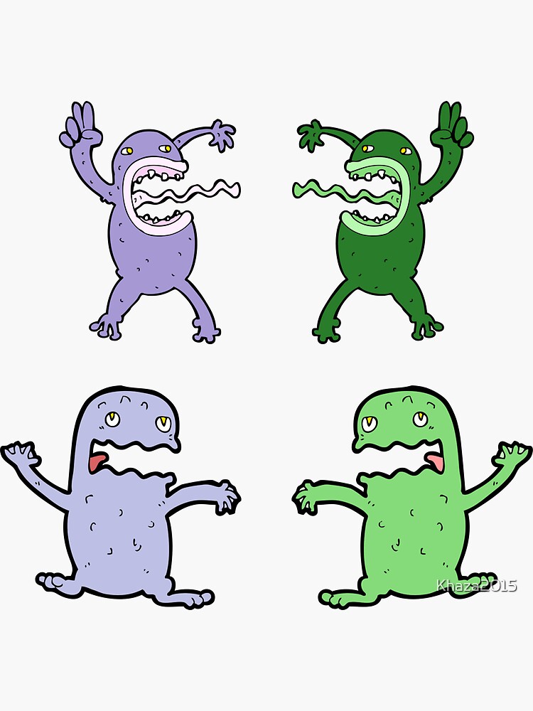 "Screaming Frog Ribbit Forg Sticker Pack" Sticker for Sale by Khaza2015 ...