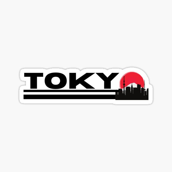 "TOKYO JAPAN" Sticker for Sale by dzphro | Redbubble