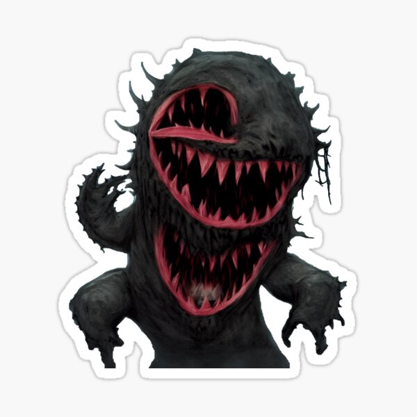 "Armed Sandworm horror creature" Sticker for Sale by InfiniteAxolotl ...