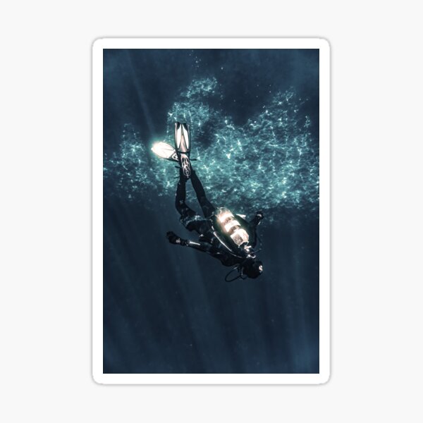 "Scuba diving" Sticker for Sale by khesi31 | Redbubble