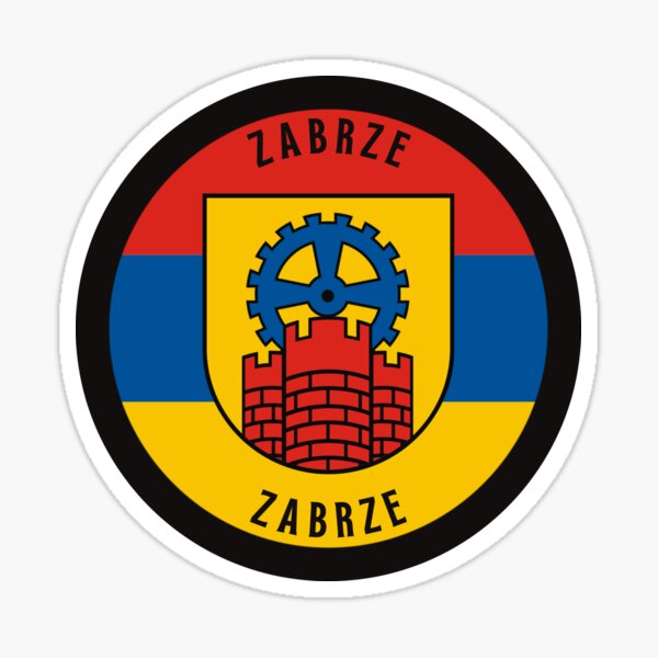 "City of Zabrze Poland" Sticker for Sale by FedSherDesign | Redbubble