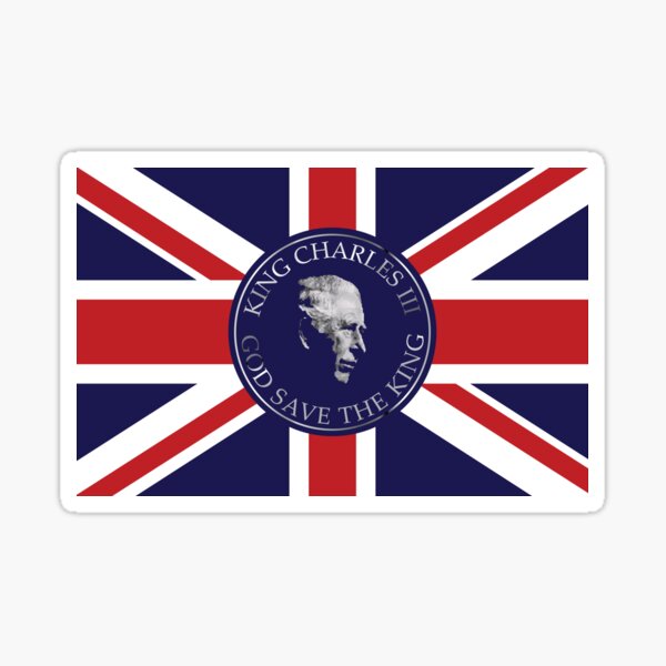 "King Charles III Coronation" Sticker for Sale by Yorkiedesign | Redbubble