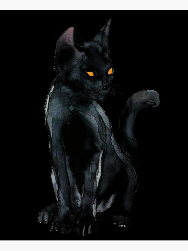 "Thackery Binx turned into a black cat " Poster for Sale by Lancelle ...