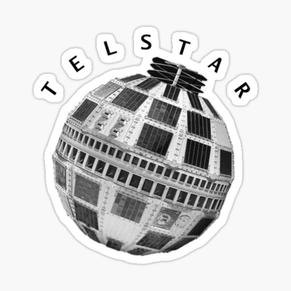 "Telstar Satellite" Sticker for Sale by telstar1 | Redbubble