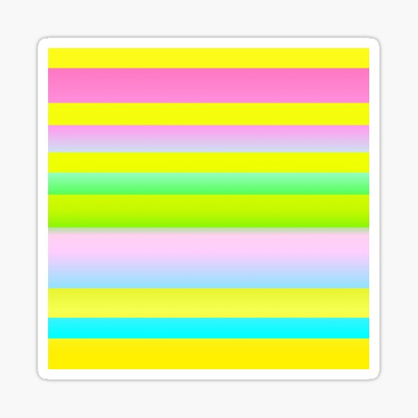 "Unique color combination | cute summer colors" Sticker for Sale by ...