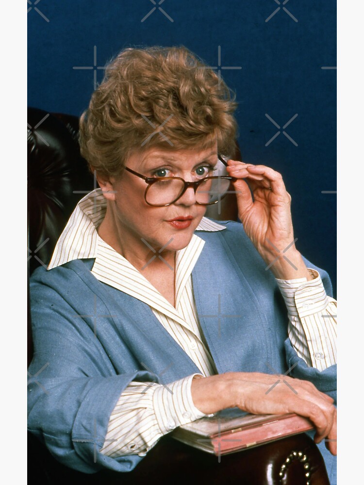 "Jessica Fletcher Everywhere" Sticker for Sale by blancherowley | Redbubble