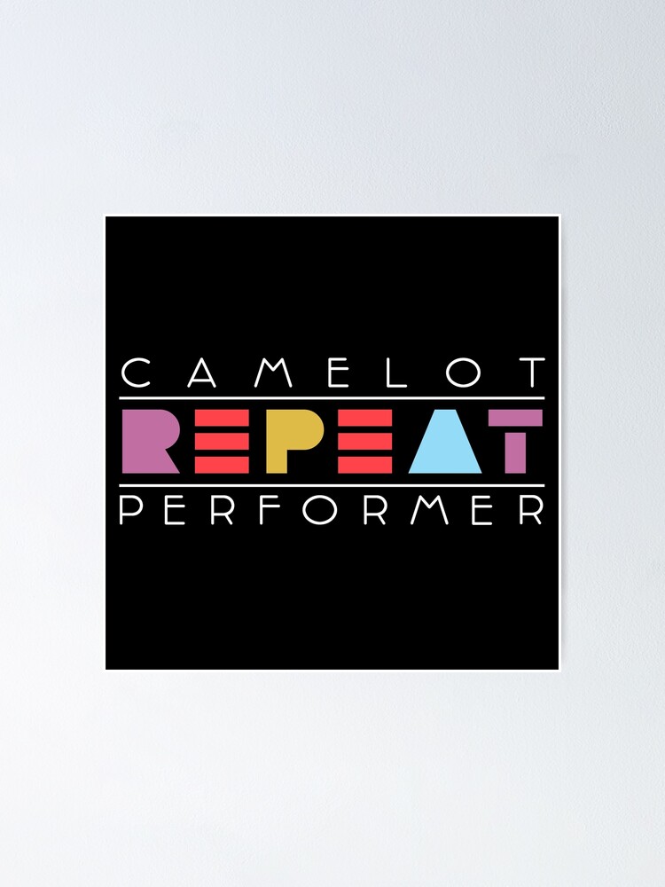 "Camelot Music Repeat Performer Club" Poster for Sale by turboglyde ...