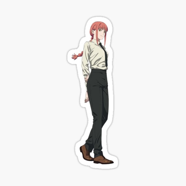 "Chainsaw man makima" Sticker for Sale by ZORO-DESIGN | Redbubble