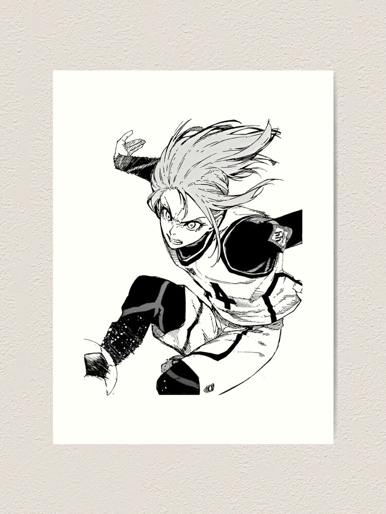 "blue lock chigiri" Art Print for Sale by Scott7K | Redbubble