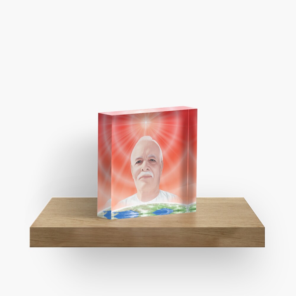 "Brahma Kumaris - Brahma Baba with Globe Ted Paramdham" Poster for Sale ...