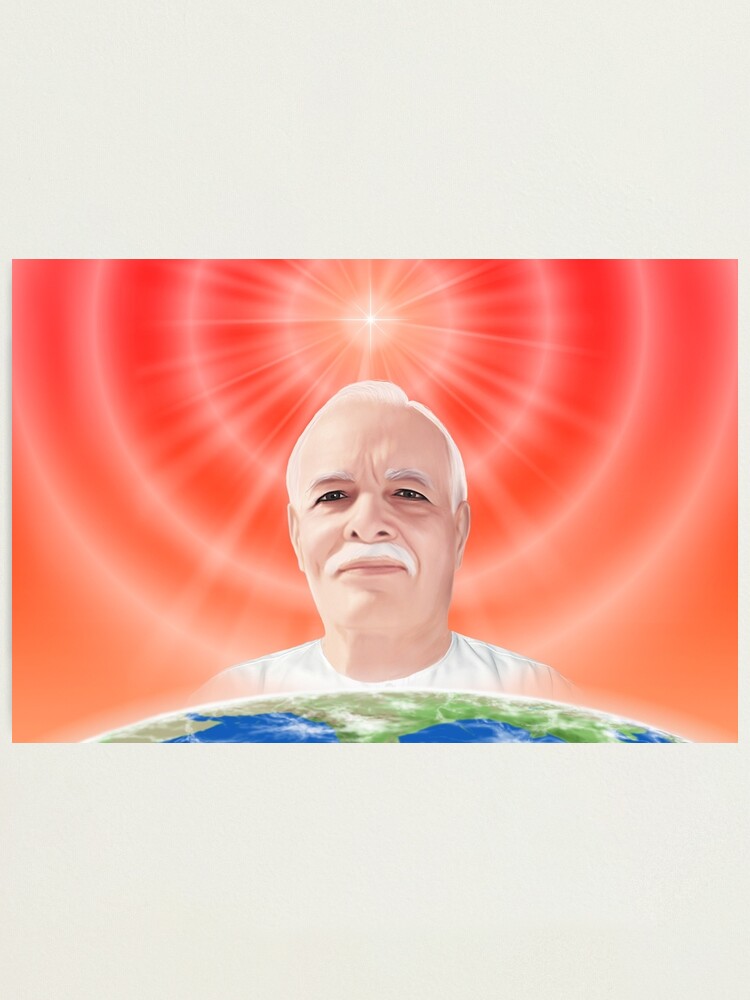 "Brahma Kumaris - Brahma Baba with Globe Ted Paramdham" Photographic ...