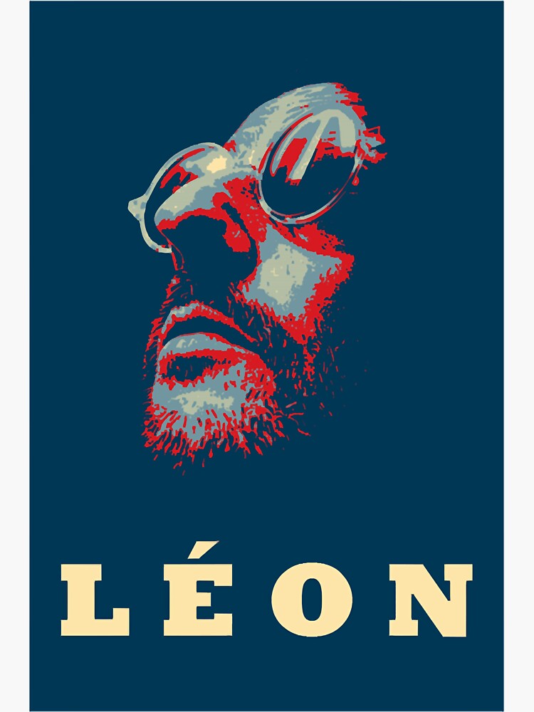 "Leon" Sticker for Sale by DreamChameleon | Redbubble
